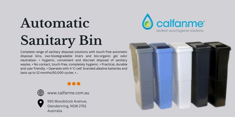 The ultimate guide to choosing a high-quality automatic sanitary bin ...