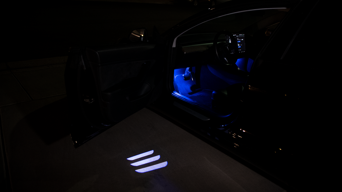 Illuminate Your Tesla Experience with Custom Door Lights from ...