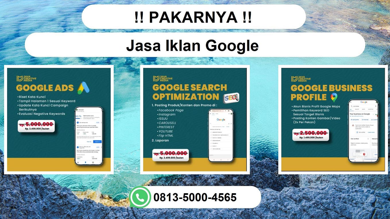 Jasa Iklan Google, Gresik WA 081350004565 Bergaransi - Jasa Iklan ...