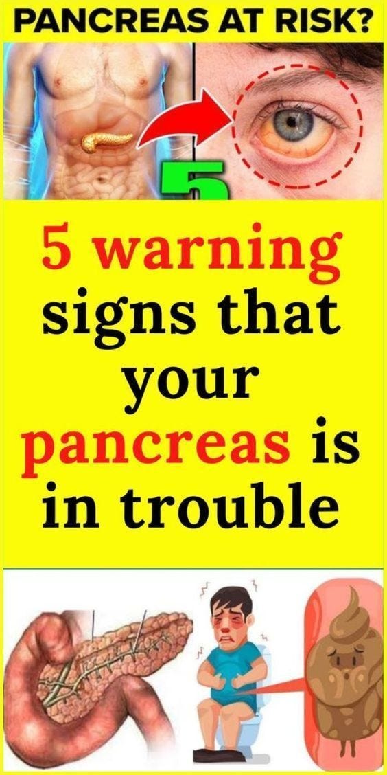 5 Warning Signs That Your Pancreas Is In Danger - Milos Gethoven - Medium