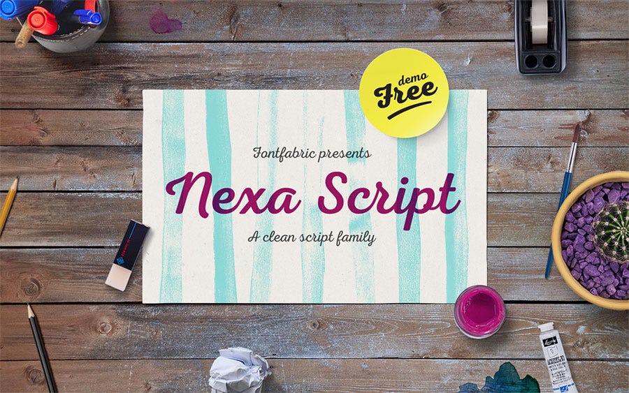 30+ Handpicked Free Fonts For Designers - August 2016 | by Free Design ...
