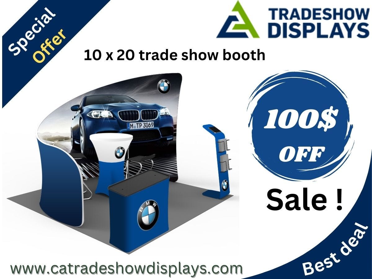 The Key To Success Is A Magnificent 20 X 20 Trade Show Booth | by ...