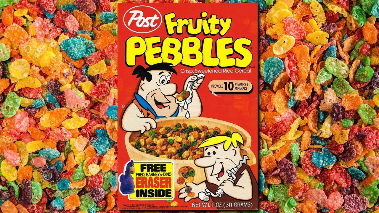 Fruity Pebbles Cereal Commercials