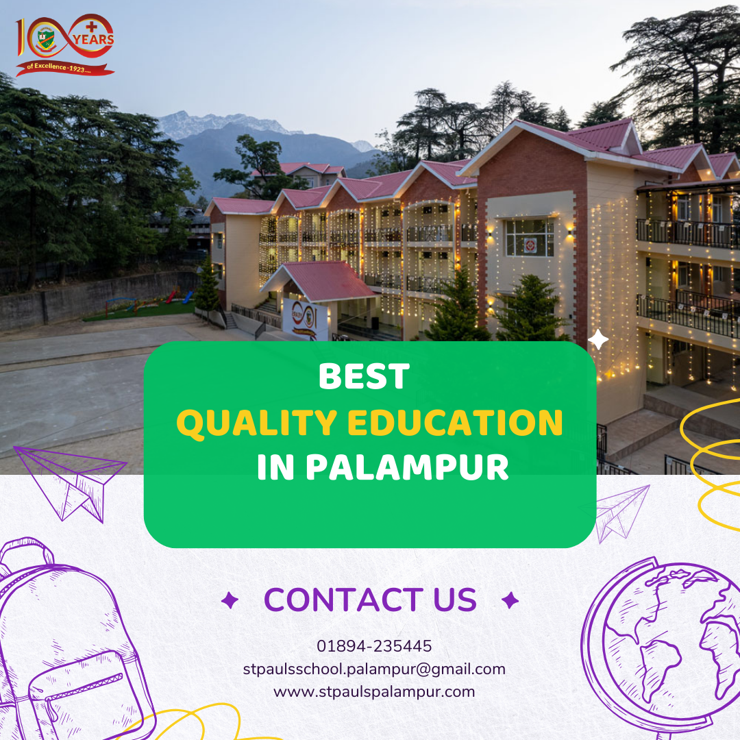 Best Quality Education in Palampur - St. Paul's Senior Secondary School - Medium
