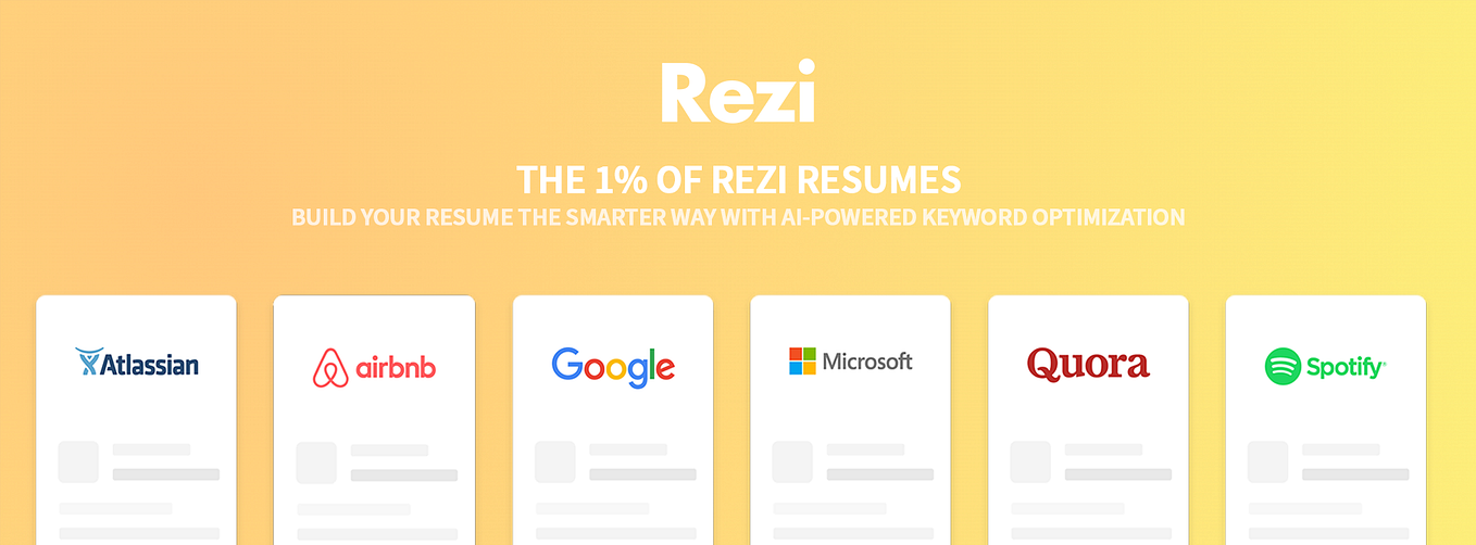 The Best Free Resume Template for 2020 | by Rezi | Rezi Resume | Medium