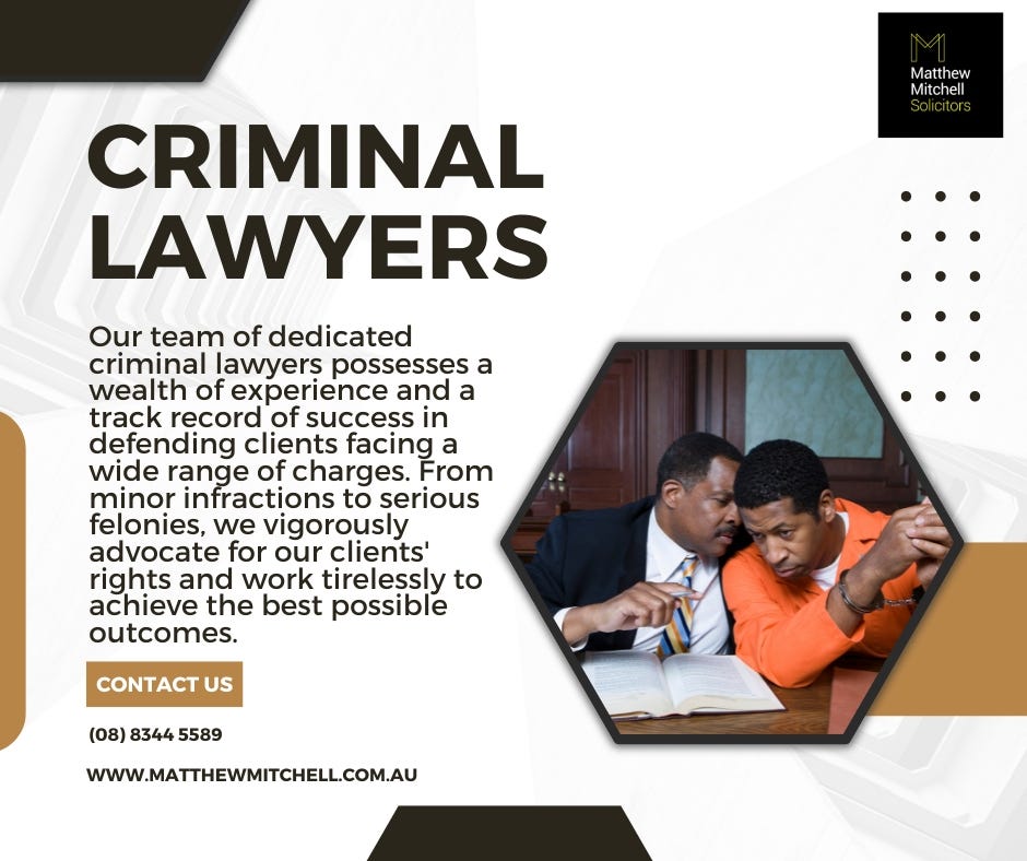 Navigating Legal Waters: The Vital Role of Criminal Lawyers | by Best ...