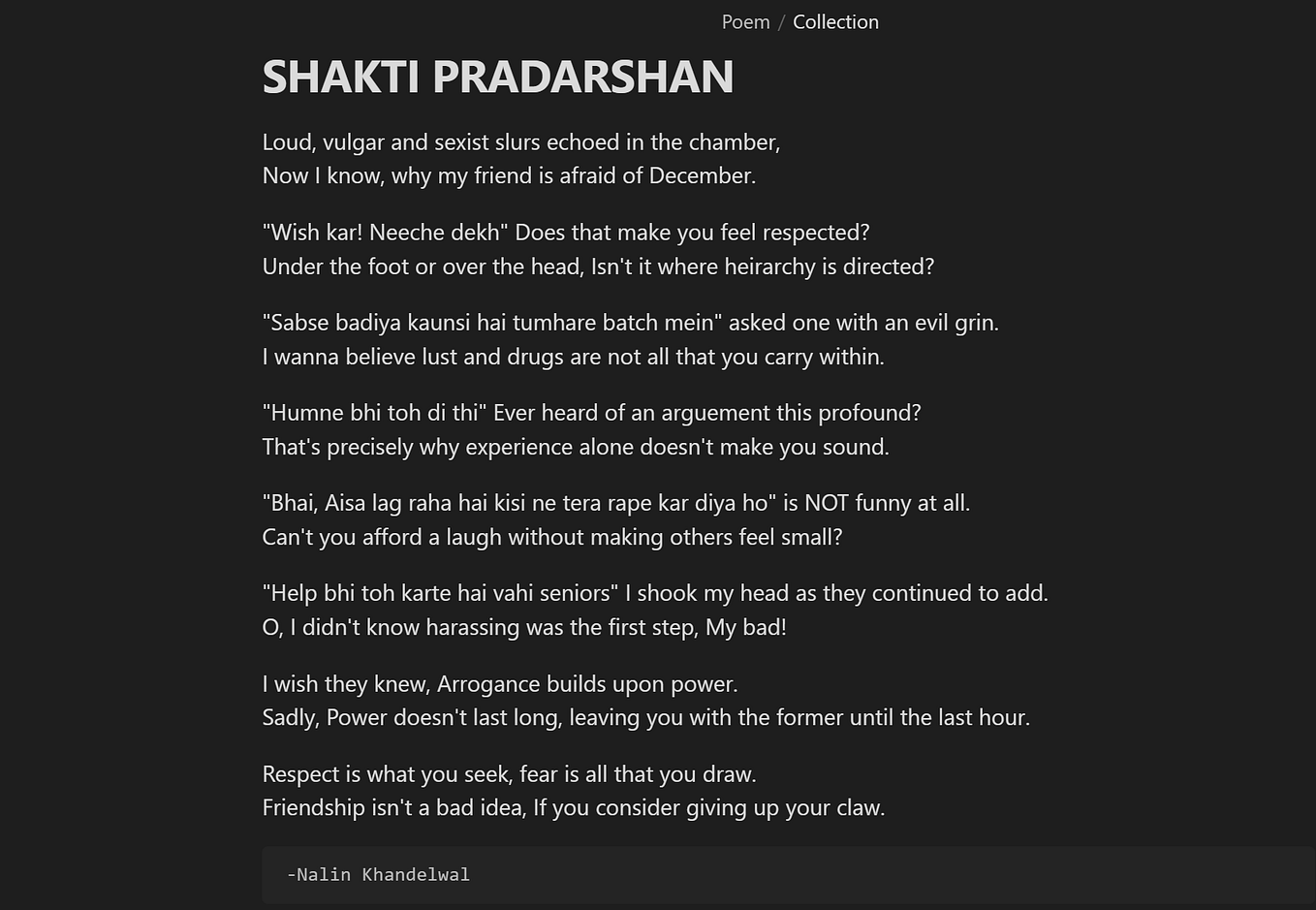 An Intriguing and well illustrated article. Great work, Tushar! - Nalin Khandelwal - Medium