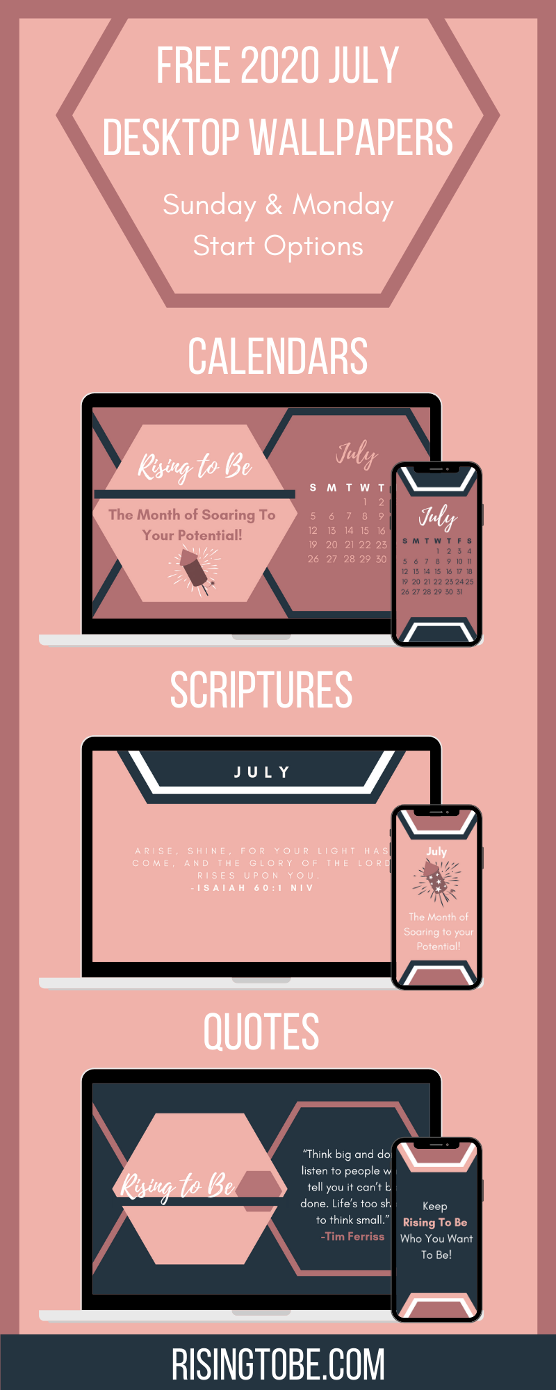 Think Pink Desktop Backgrounds