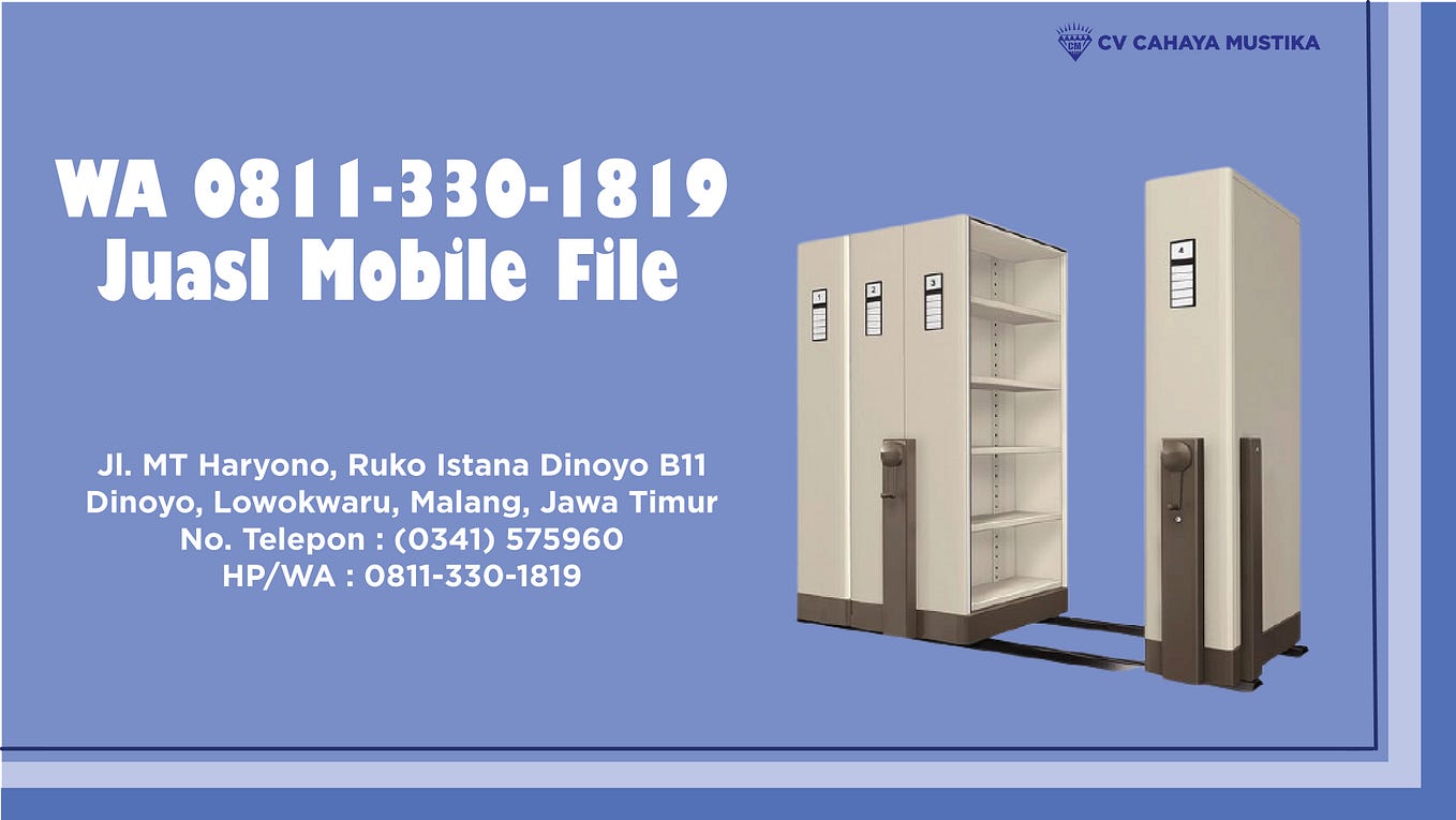 TLP/WA 0811–330–1819 : Harga Lemari Mobile File Alba di Pasuruan | by ...