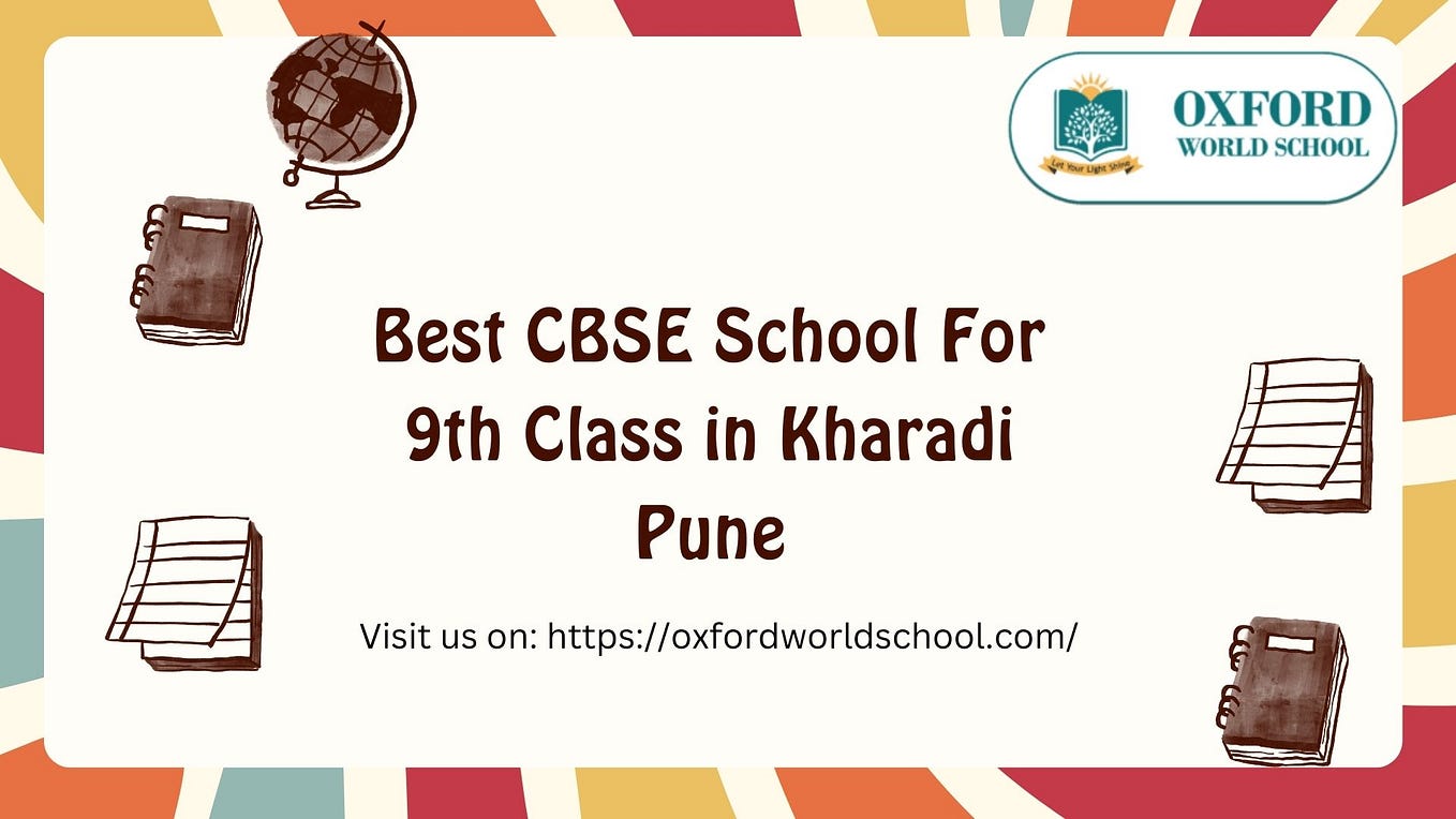 LKG, UKG, and Nursery School in Kharadi, Pune — Oxford World School: A ...