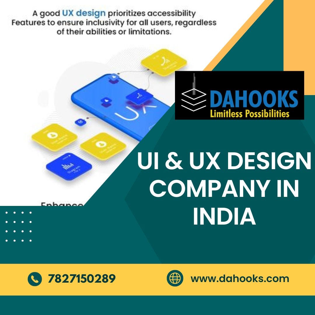 UI UX Design Company in India : Dahooks | by Dahooks | Apr, 2024 | Medium