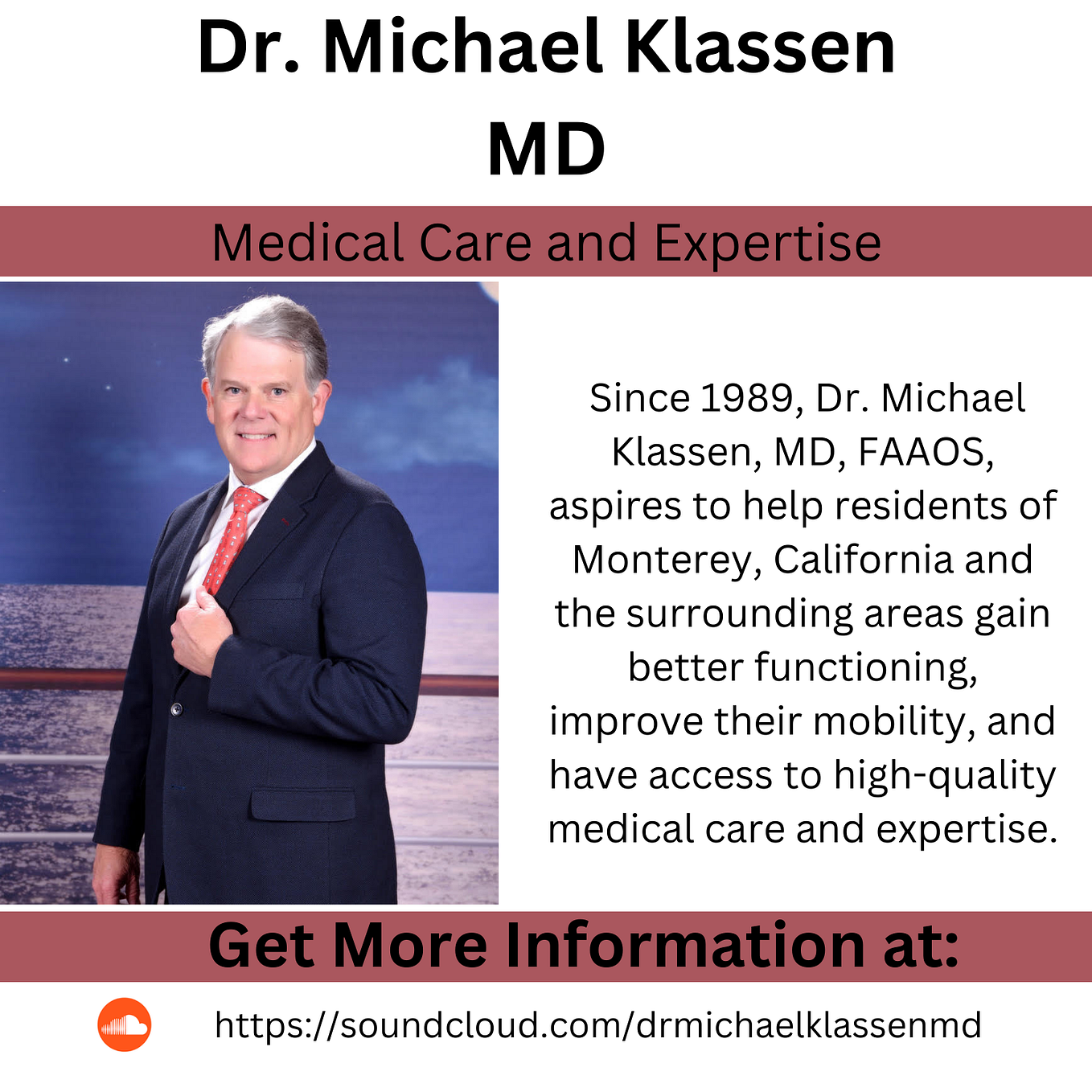 Dr. Michael Klassen MD — A Board-Certified Orthopedic Surgeon - Dr ...