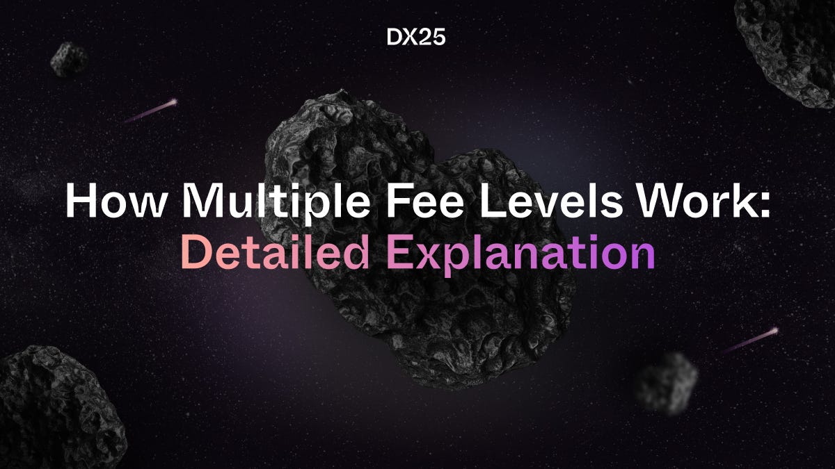 Unlocking the Power of Multiple Fee Levels on DX25 | by DX25Labs | Medium
