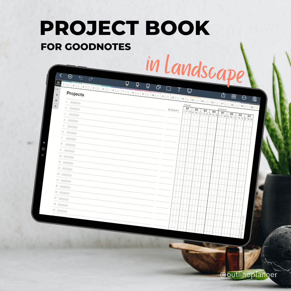 13 Best Digital Planners for Goodnotes (updated for 2024) | Outline Planner