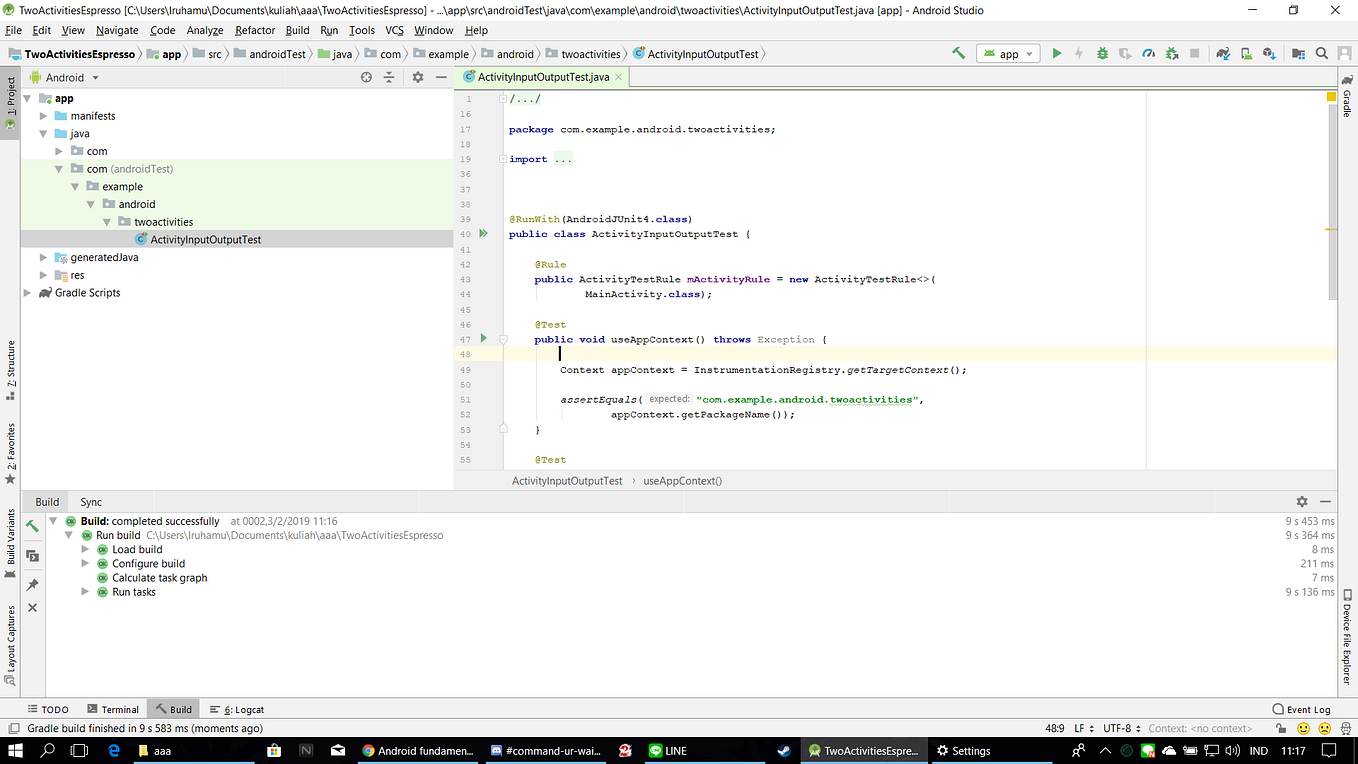 Android Developer Fundamentals V2 Lesson 2 | by Iruhamu | Medium