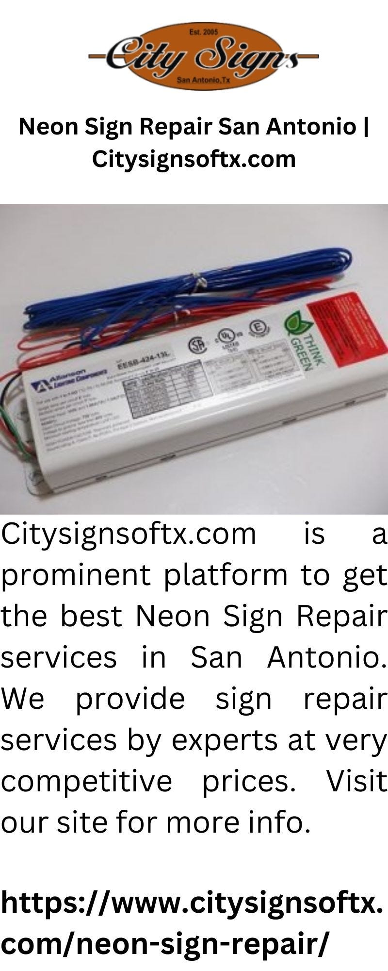 Neon Sign Repair in San Antonio: Illuminating Your Business with ...