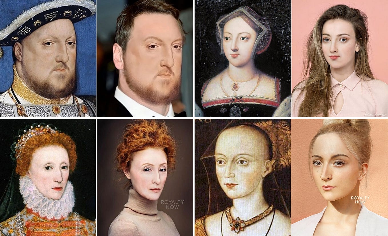 An Artist Created Lifelike Photos of the Wives of King Henry VIII | by ...