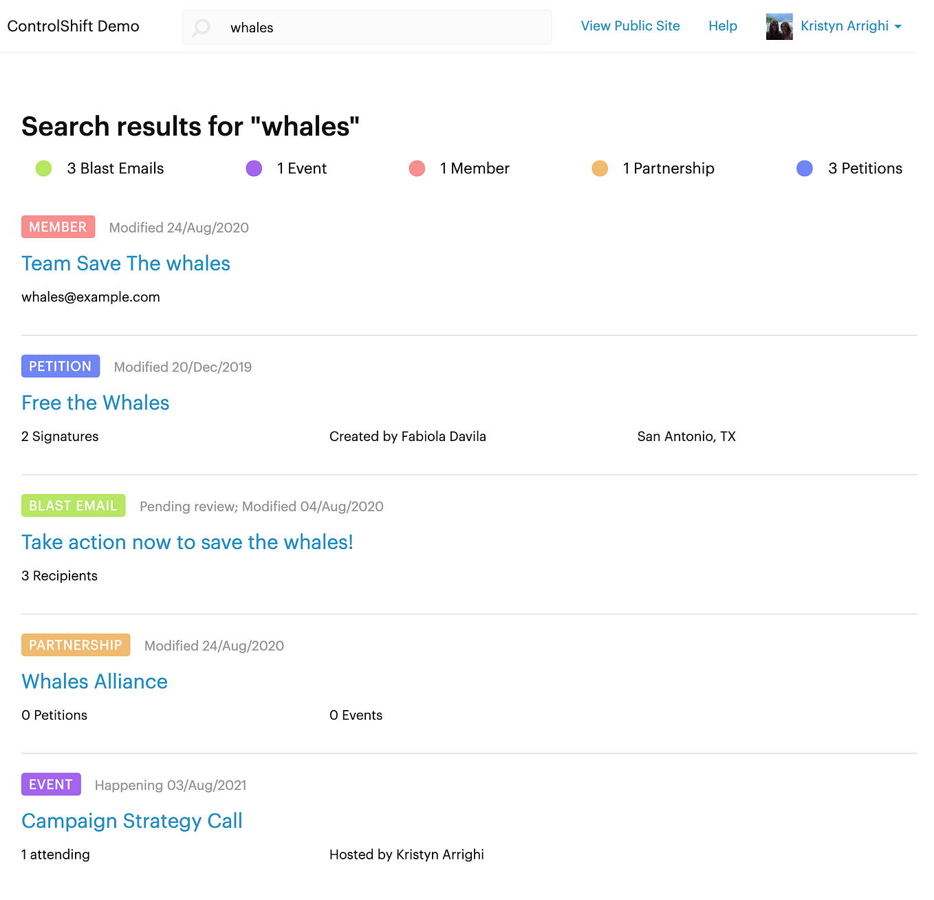 Engaging Networks and ControlShift | by Nathan Woodhull | ControlShift Organizer | Medium