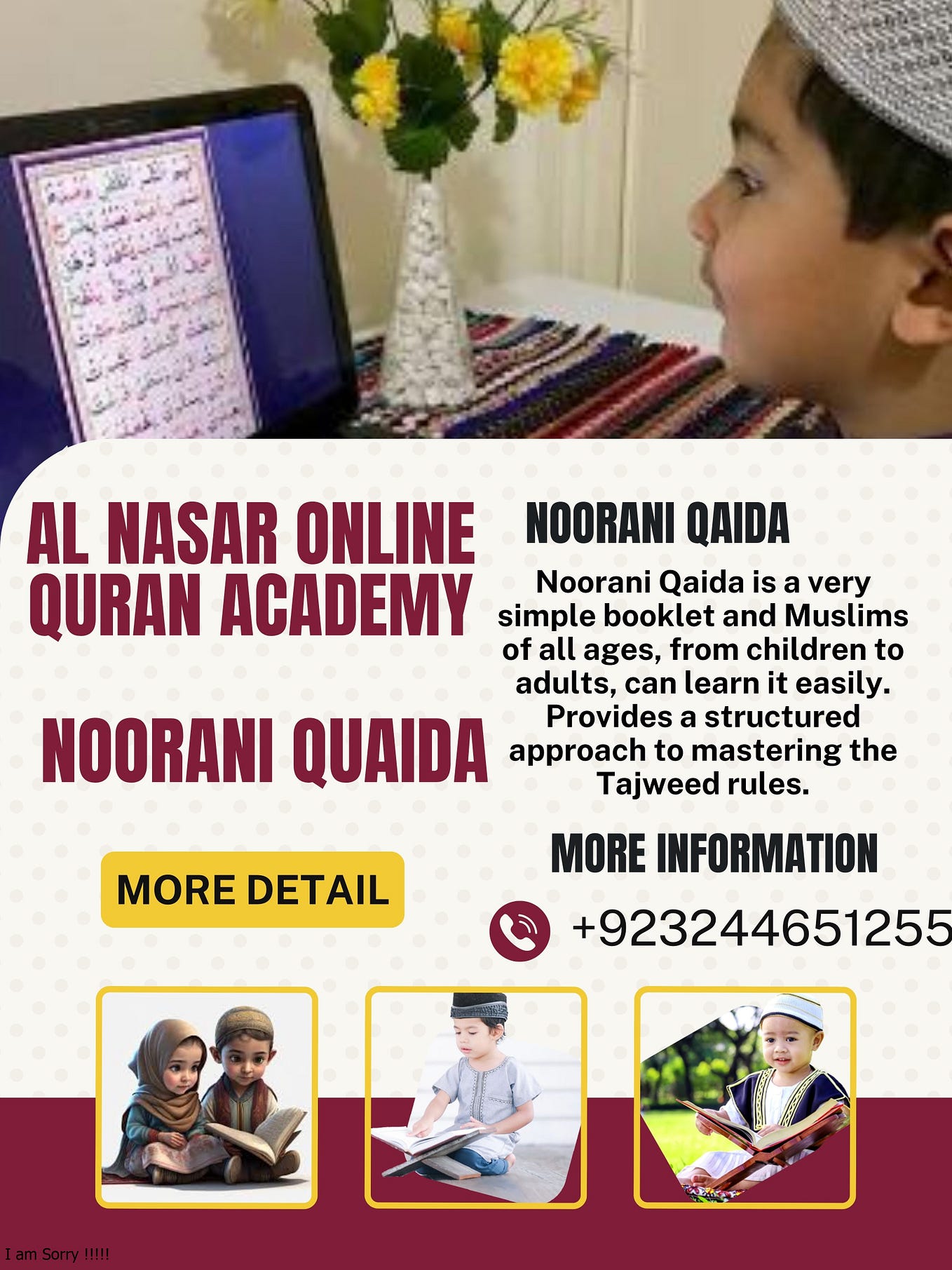 Noorani Qaida | Noorani Qaida Arabic Language |Noorani Qaida with ...