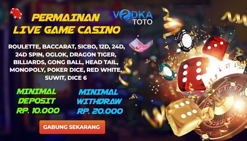 VODKA TOTO. VODKATOTO.COM | Bandar Judi Togel… | by Amanda Tan | Medium