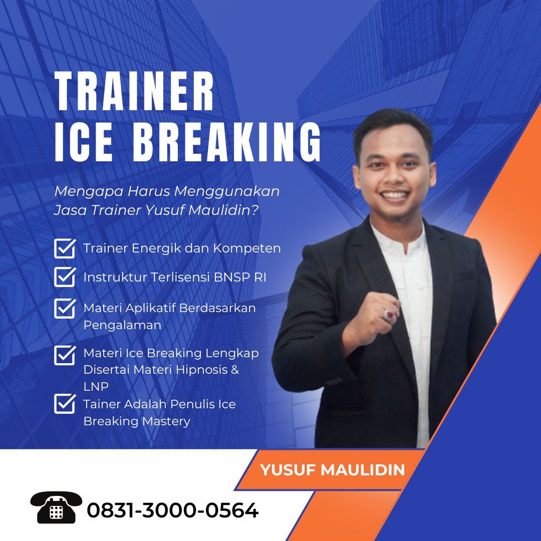 EKSKLUSIF, WA 0831–3000–0564, Trainer Ice Breaking Surabaya | by Infotrainericebreaking | May ...