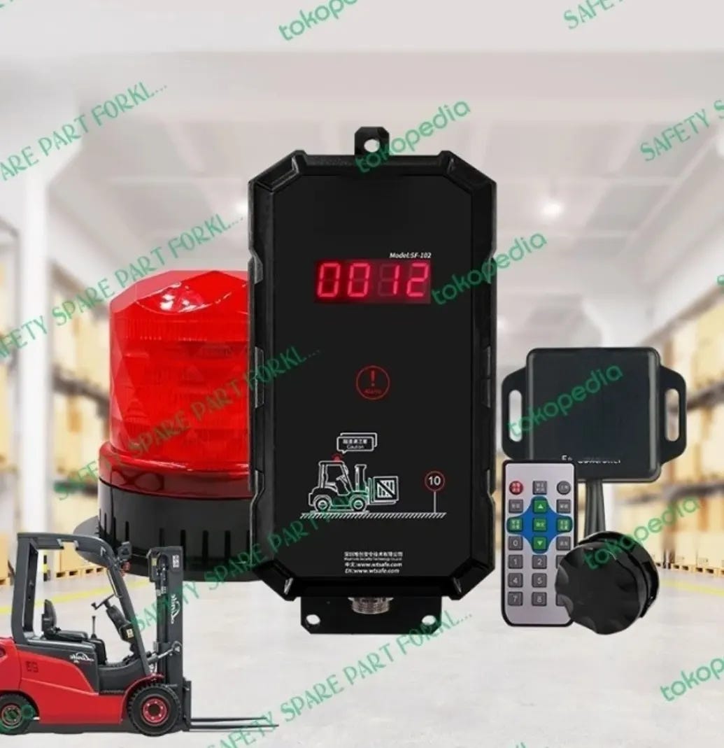 Forklift Speed Limiter sensor system | Speed control Forklift speed is ...