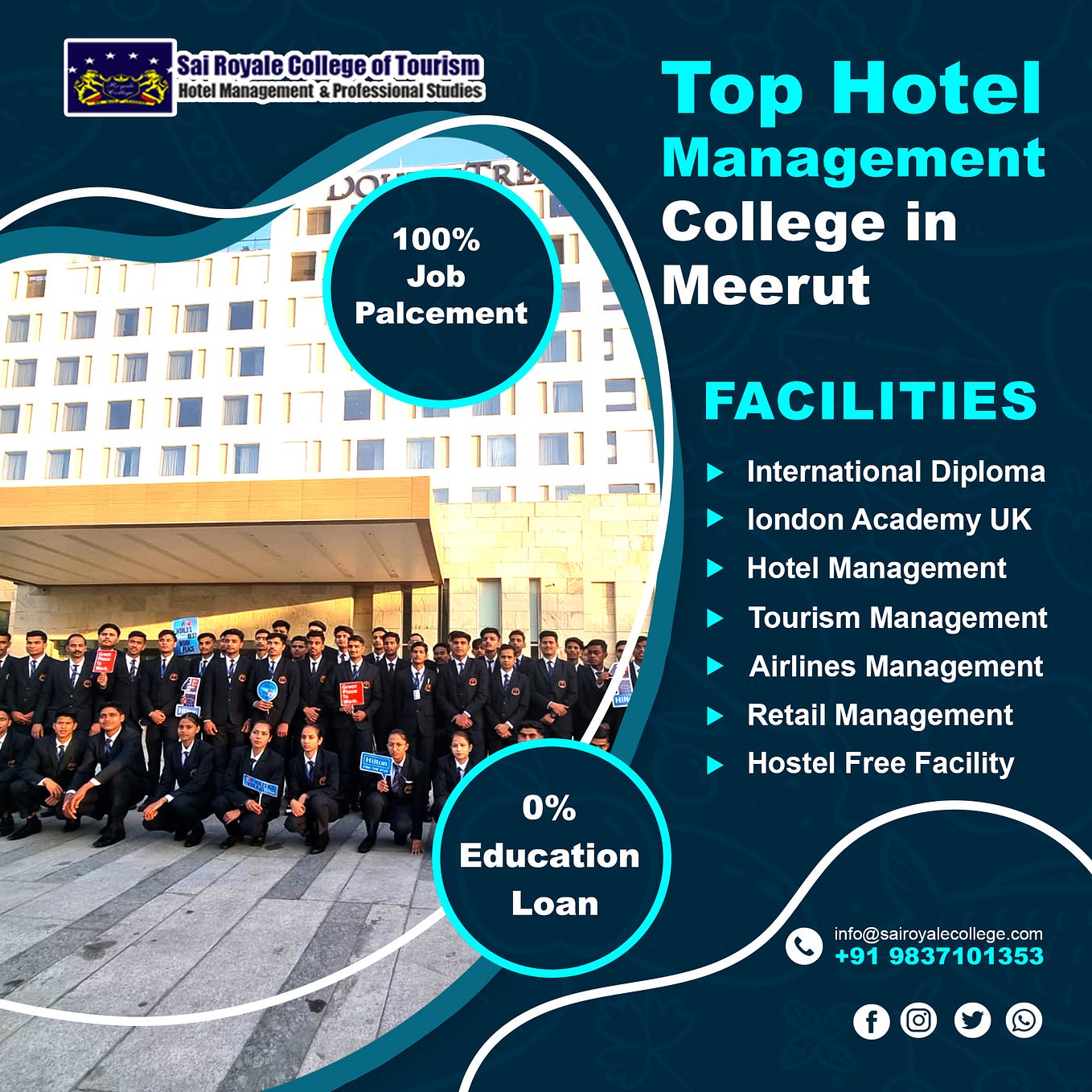 Exploring the Benefits of a Hotel Management Diploma. | by Sai Royale ...