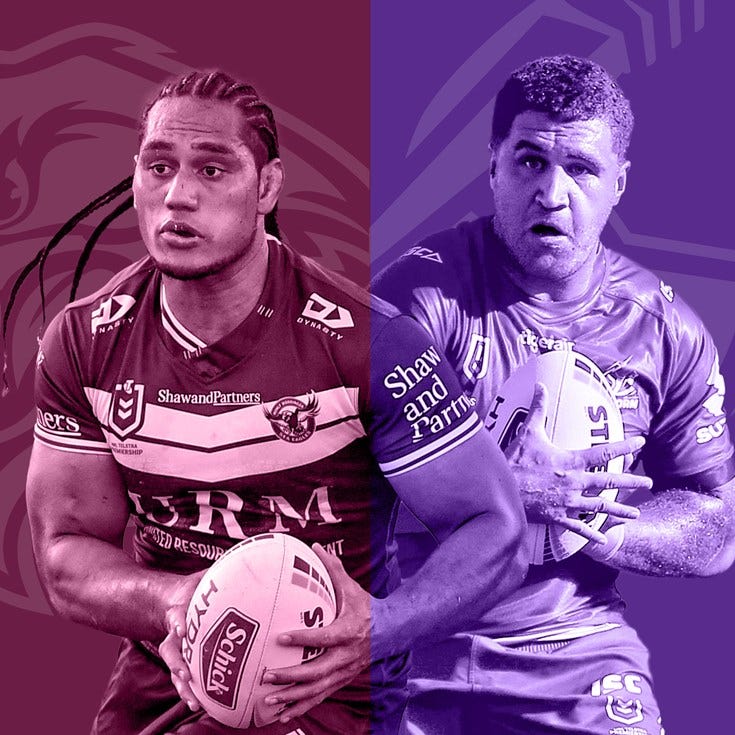NRL 2020: Manly Sea Eagles vs Melbourne Storm, Manly Sea Eagles ...