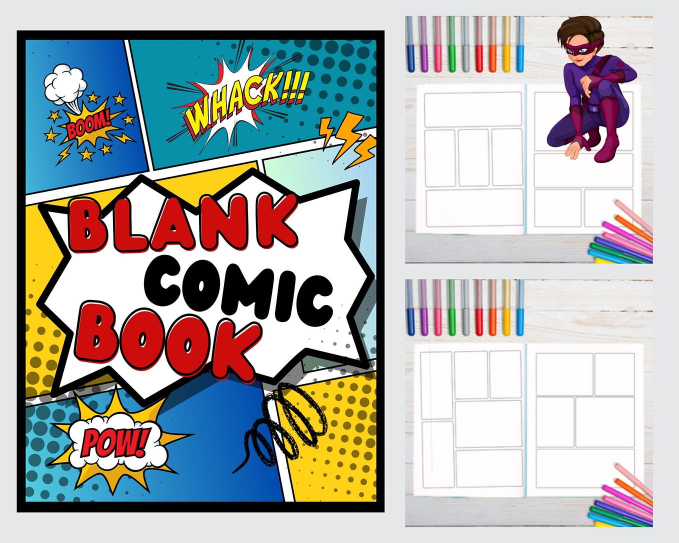 Blank Comic Book. Create Your Own | by Book Reviewer | Medium