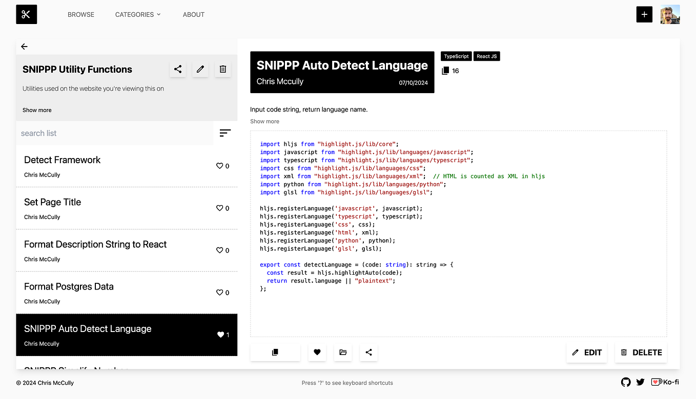 Snippp v0.3.0 — Devlog. I released v0.3 today! You can check… | by Chris McCully | Medium