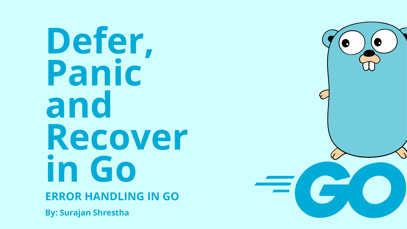 How to handle errors in Go. Error handling in Go is different than… | by Rakesh | Level Up Coding