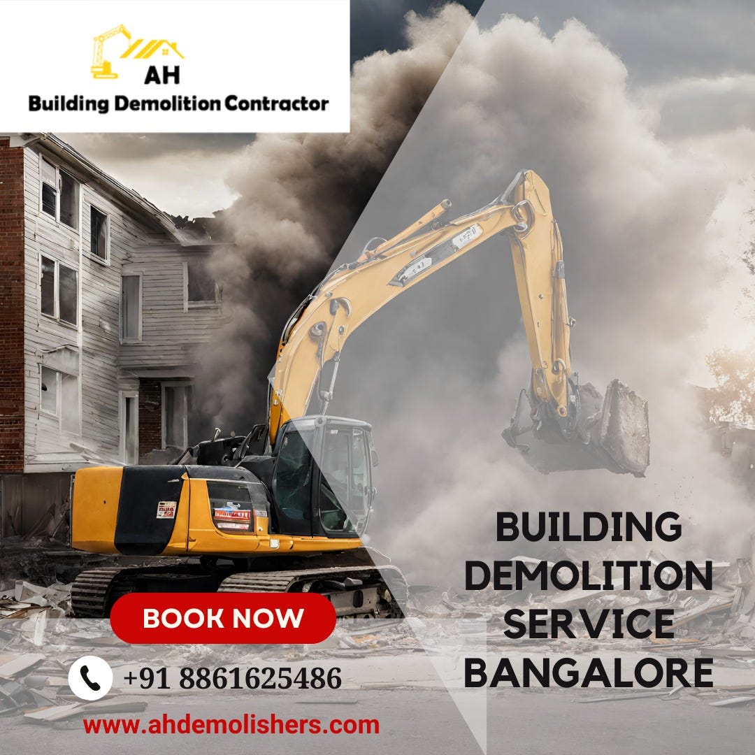 Building Demolition Contractor in Indira Nagar Bangalore ...