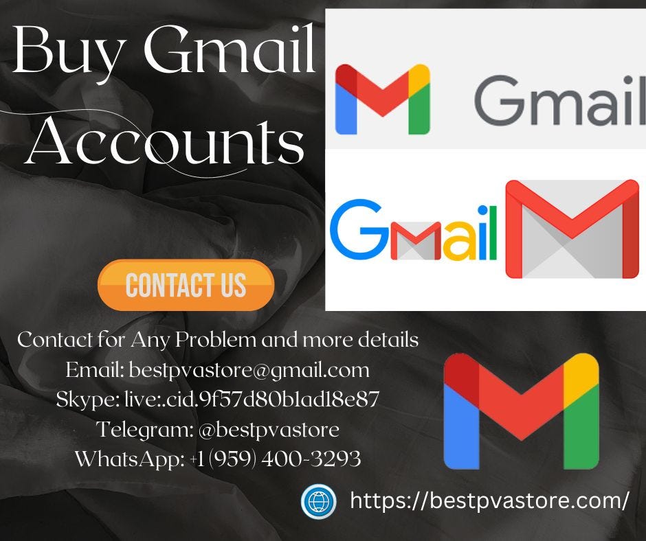 Google USA Buy old Gmail accounts 2011–2024 | by Buy Verified PayPal ...