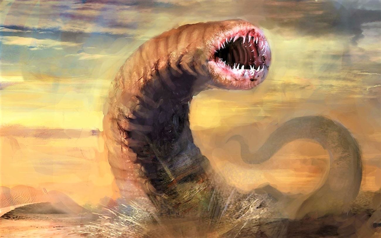 Giant Sea Worm