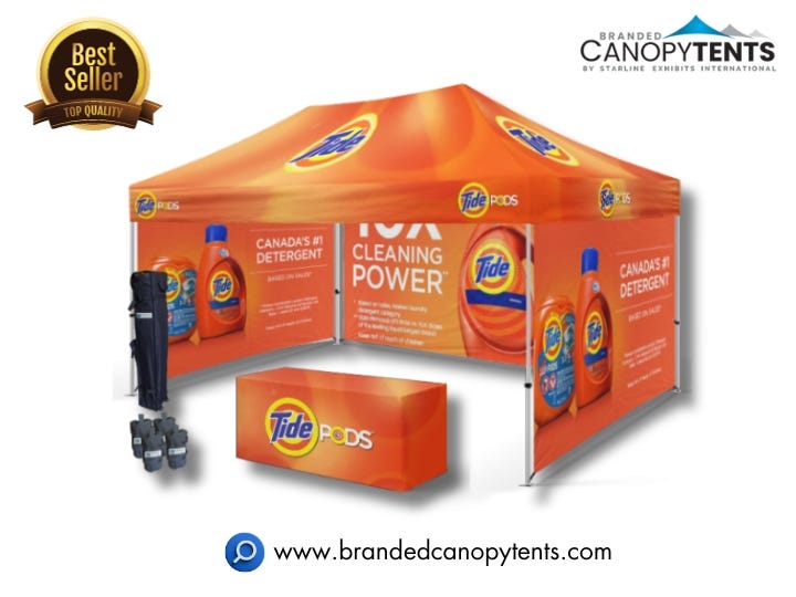 Attract Maximum Attention With Promotional Tent | by brandedcanopy | Medium