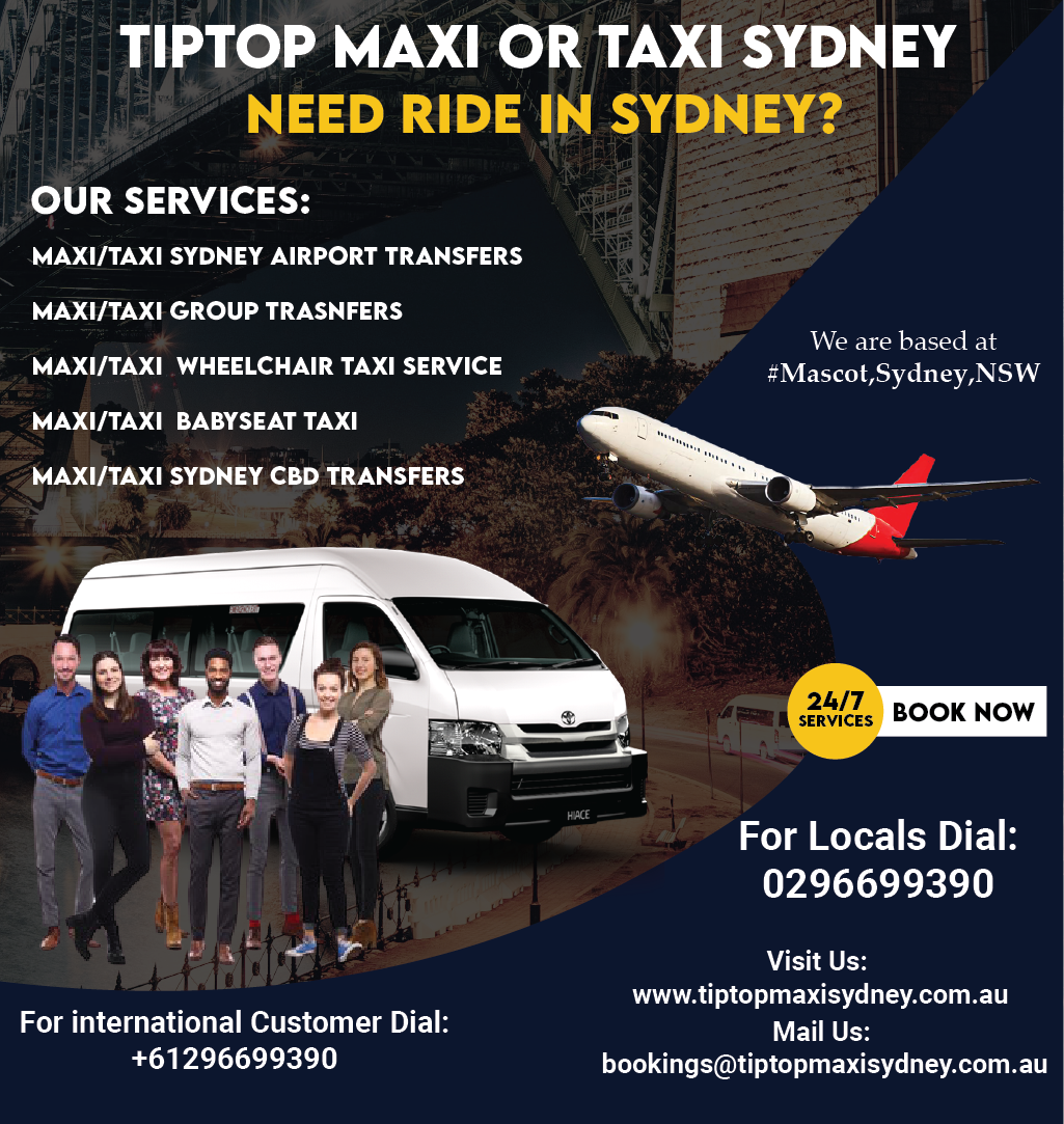 Cab Service Sydney | Maxi Taxi in Sydney | by Tip Top Transport ...