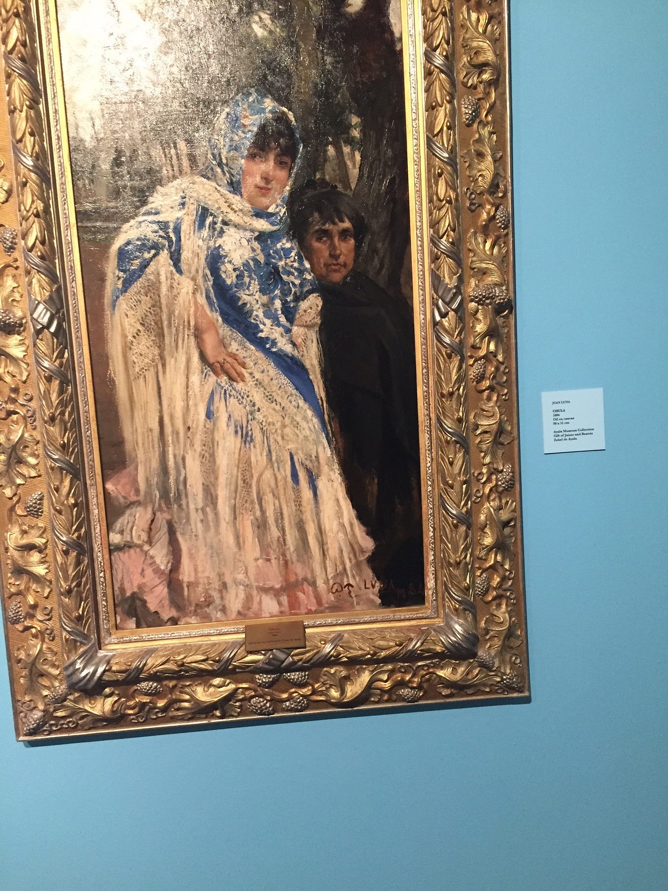 Ayala Museum. WOMAN WITH MANTON 1857–1899 made in… | by Marife De ...