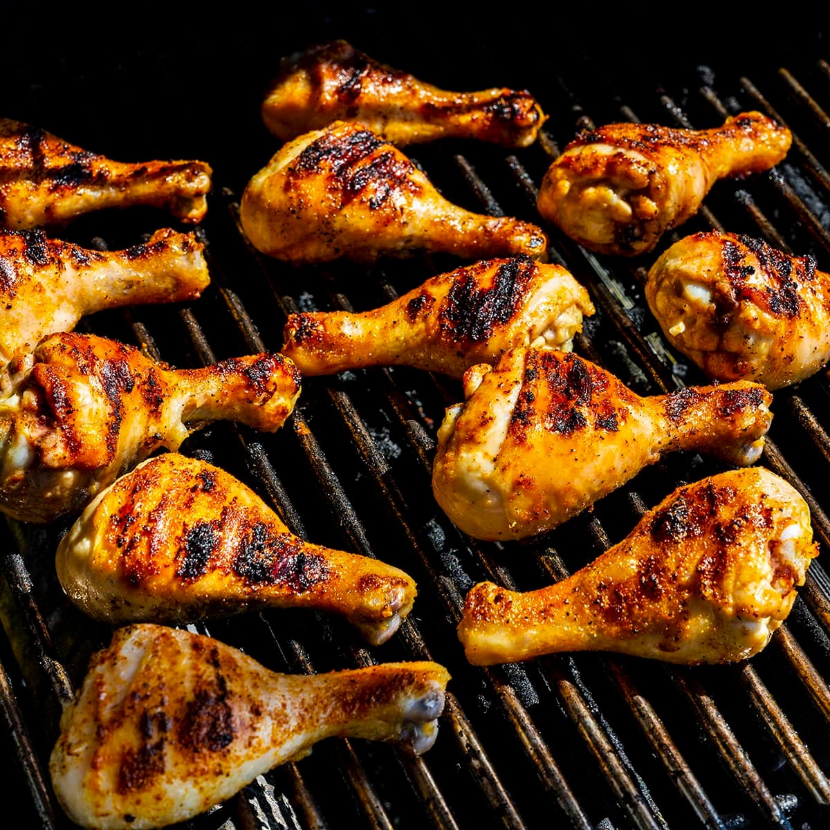 Grilling chicken legs - Scrappygeek - Medium