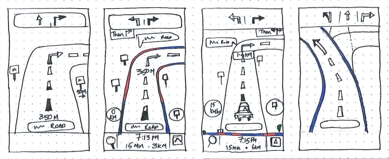 A new take on Google Maps Navigation — Design sprint day4&5 | by Arun ...