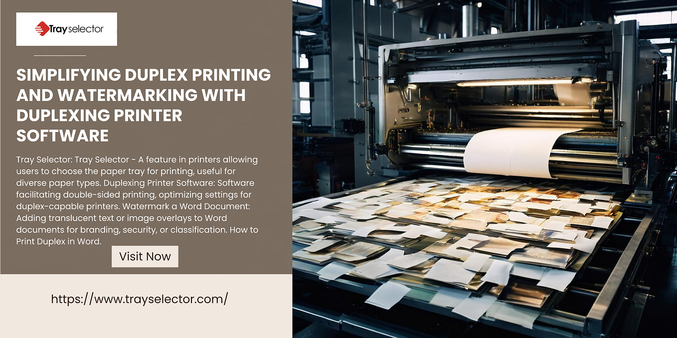 Enhance Document Security with Tray Selector’s Official Document ...