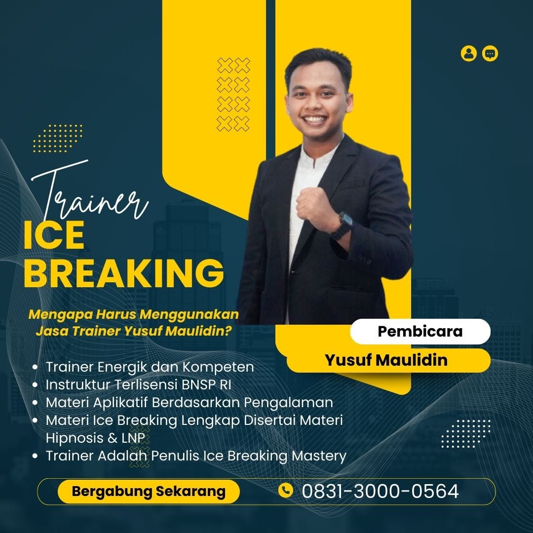 GEMILANG, WA 0831–3000–0564, Trainer Ice Breaking Yogyakarta - Jadwal Trainer Ice Breaking - Medium