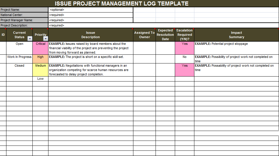 Project Management Dashboard Template | by William Luke | Medium