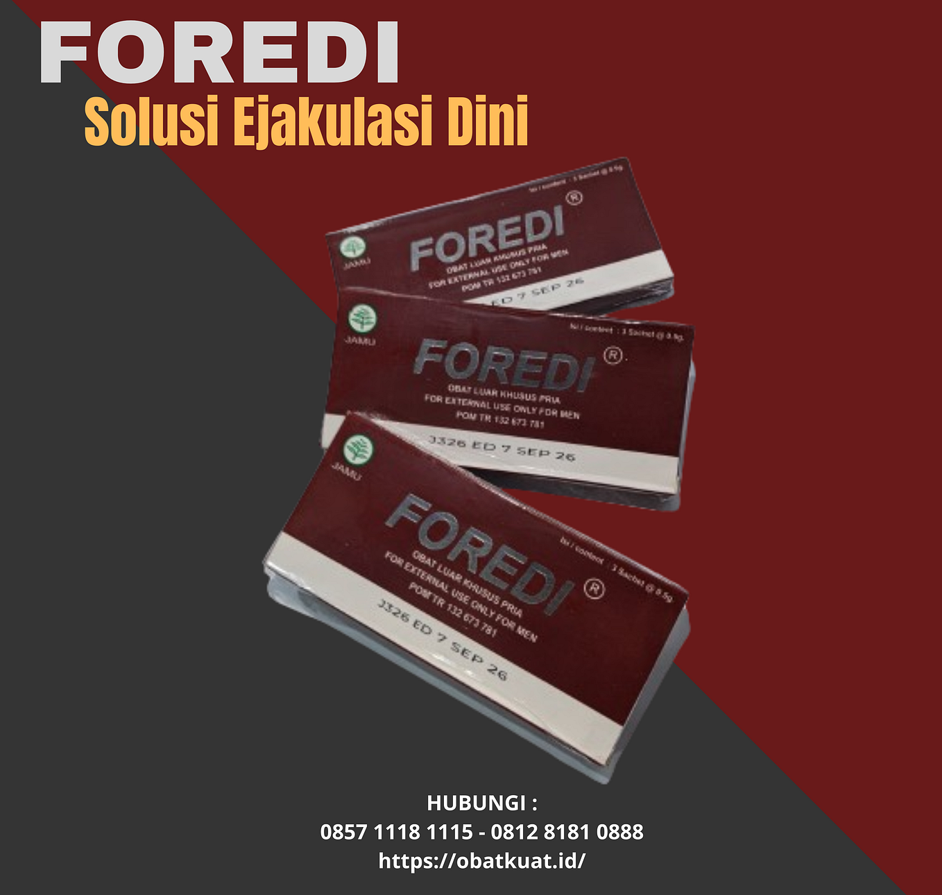 FOREDI — Gel Sachet - Gaharforedi - Medium