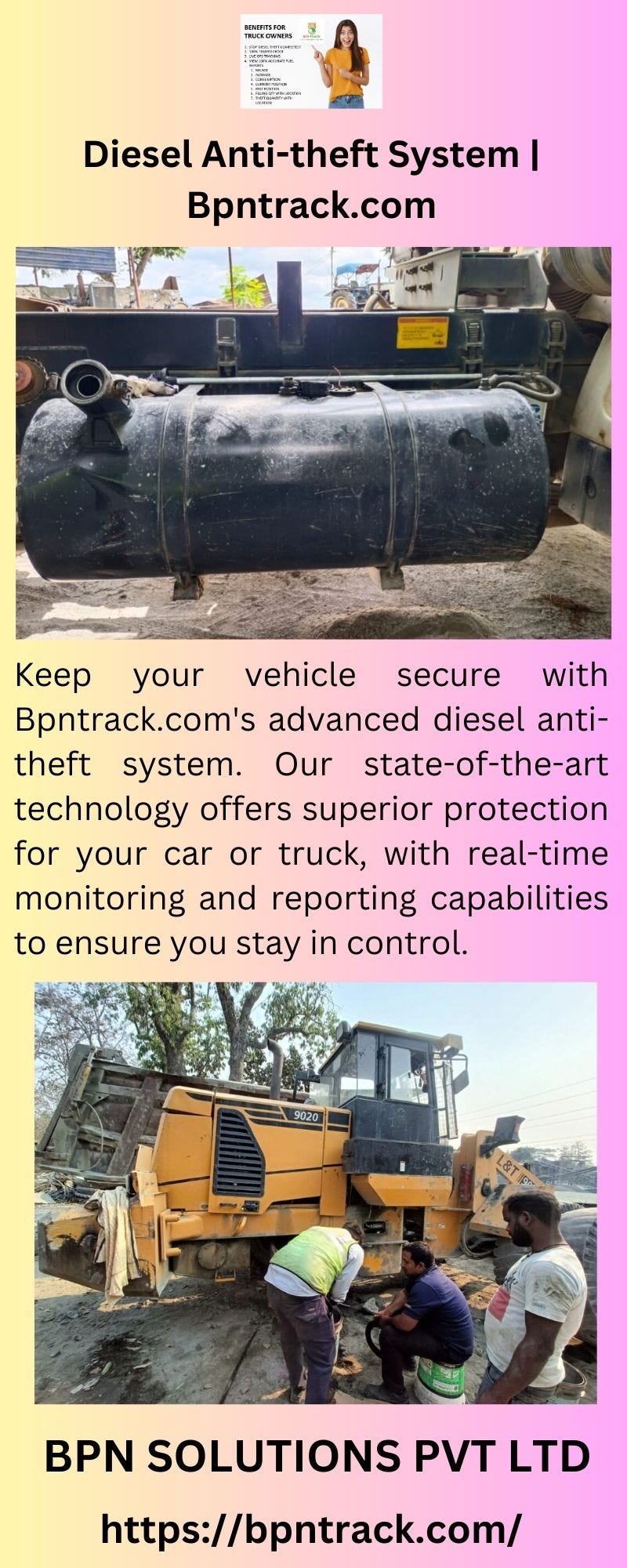 Diesel Security System | Bpntrack.com - bpnsolutions - Medium