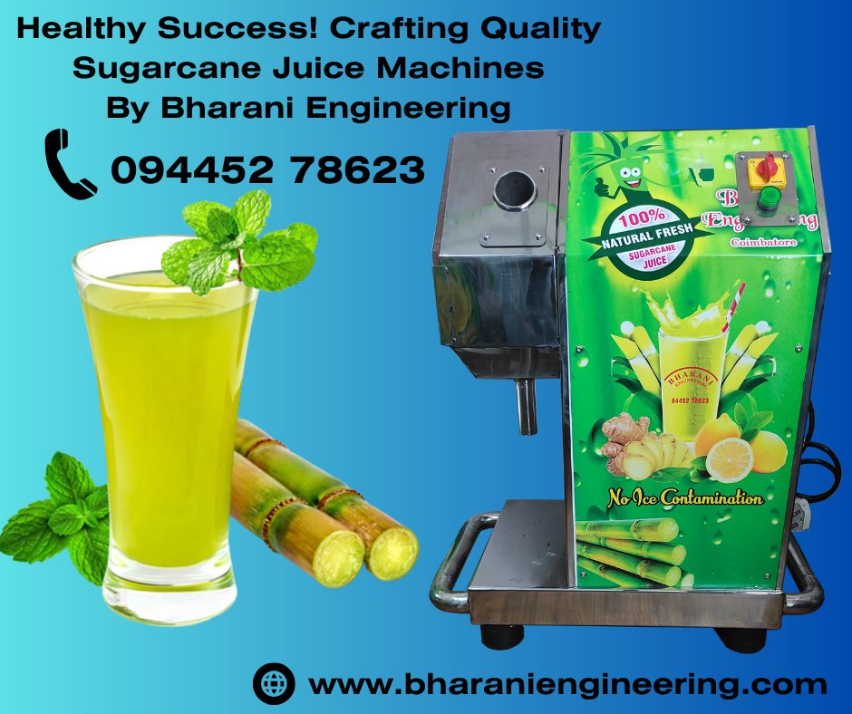 Heavy Duty Sugarcane Juice Machine by Bharani Engineering. - Bharani ...