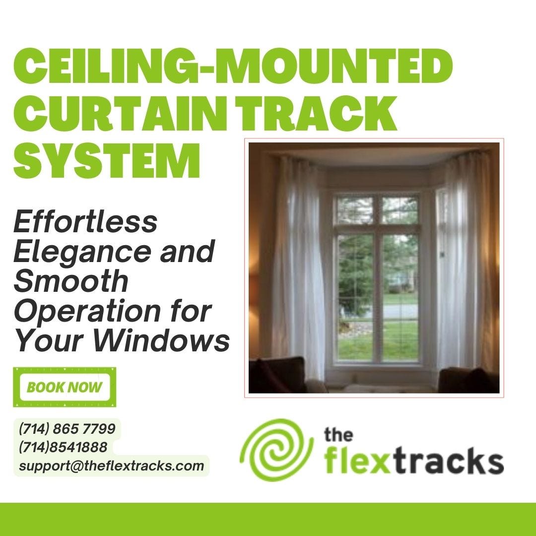 The Future of Ceiling Curtain Track Systems in the USA | by Trackflex ...