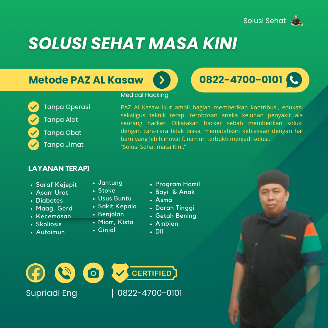 TERAPI PAZ UNTUK ASMA, CALL 0822–4700–0101 | SUPRIADI ENG | by Supriadi Sade | Dec, 2023 | Medium