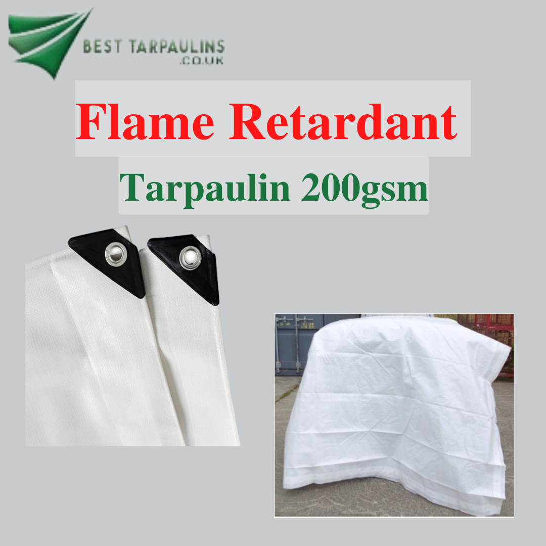 Flame Retardant poly cotton canvas tarpaulins. - Besttarpaulins - Medium