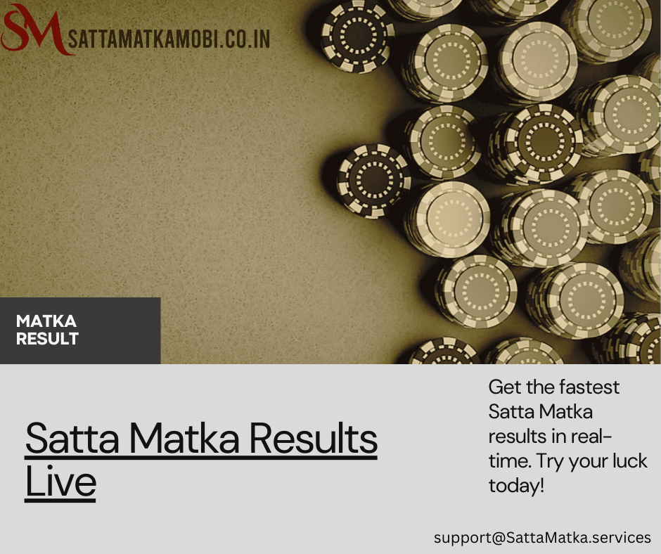 Exploring the Satta Matta Matka Kalyan Market: A Glimpse Into India’s Popular Betting Game | by ...