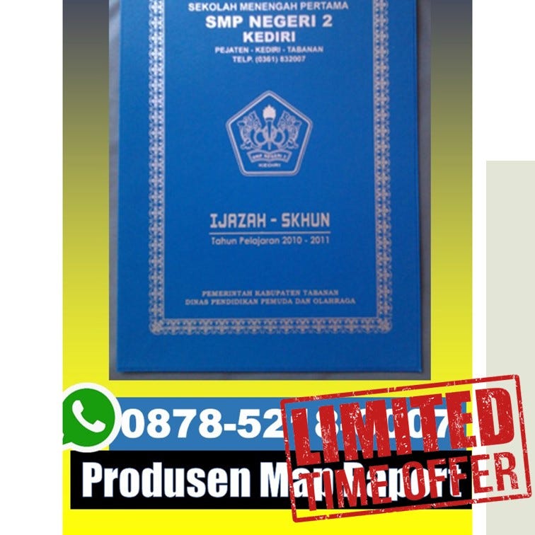 0878–5218–007 (TLP/WA), Map Raport Tk Pantar Timur | by Jasa Percetakan ...